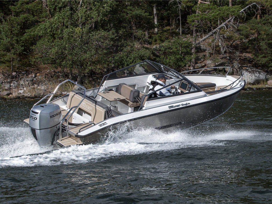 Silver + Honda Marine | silverboats.fi