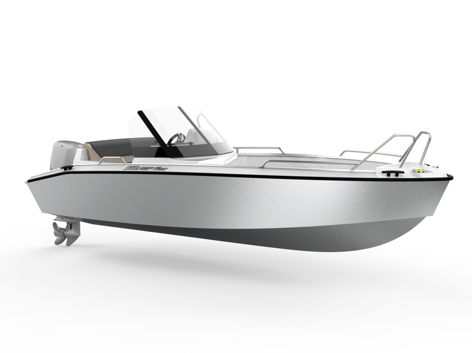 Silver Fox Avant - AluFibre-båtar - Båtmodeller - Silver