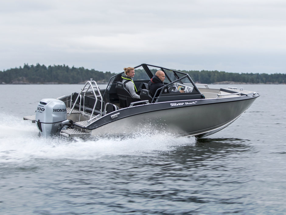 Silver + Honda Marine | silverboats.fi