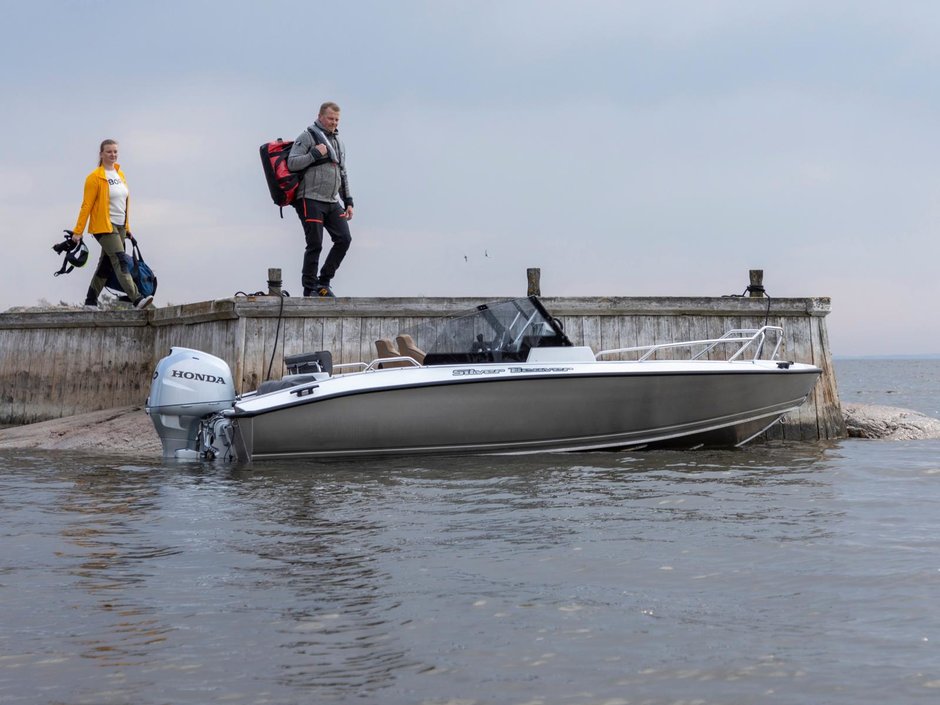 Silver Beaver BR - AluFibre-båtar - Båtmodeller - Silver