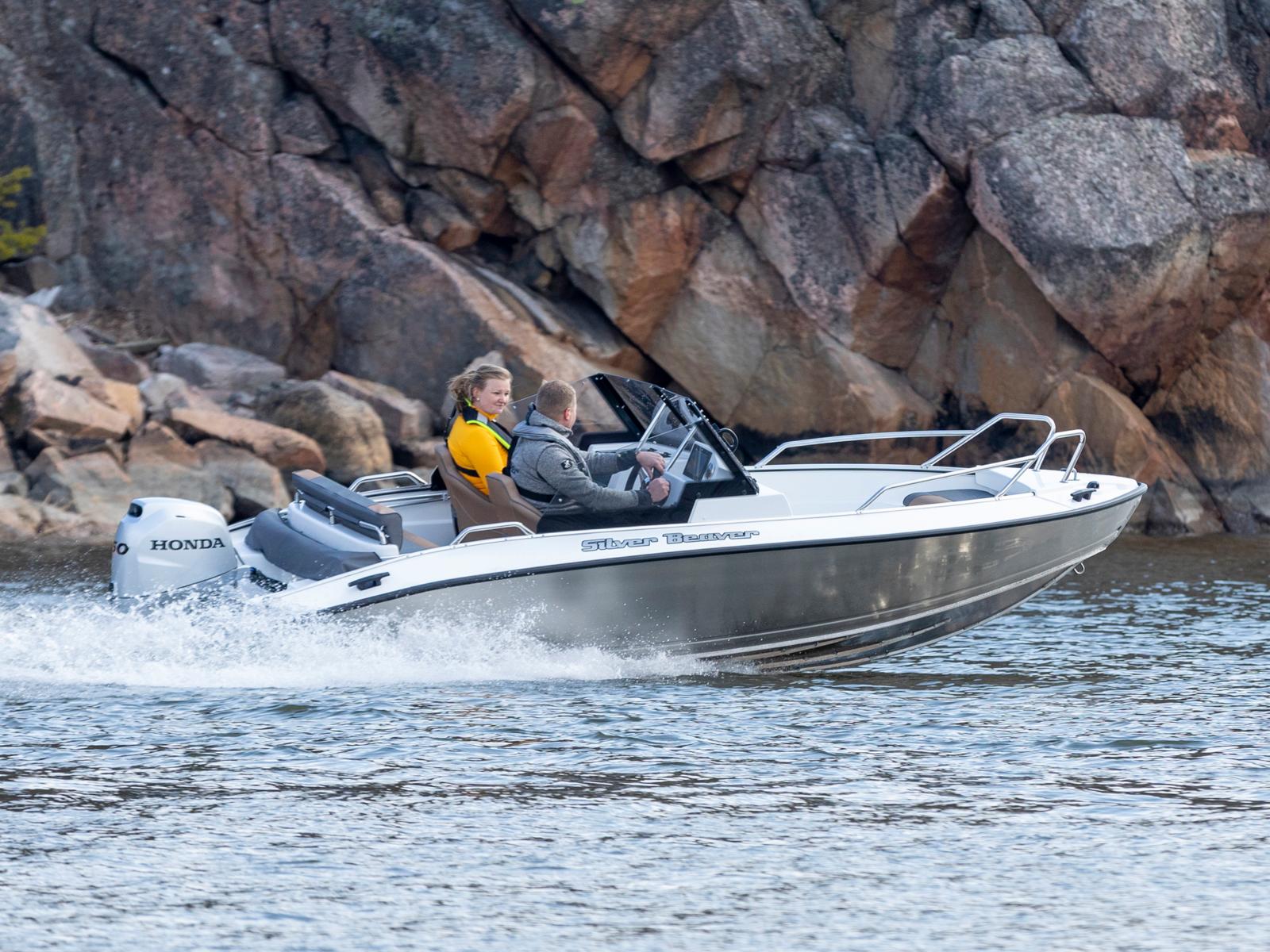 Silver Beaver BR - AluFibre-båtar - Båtmodeller - Silver