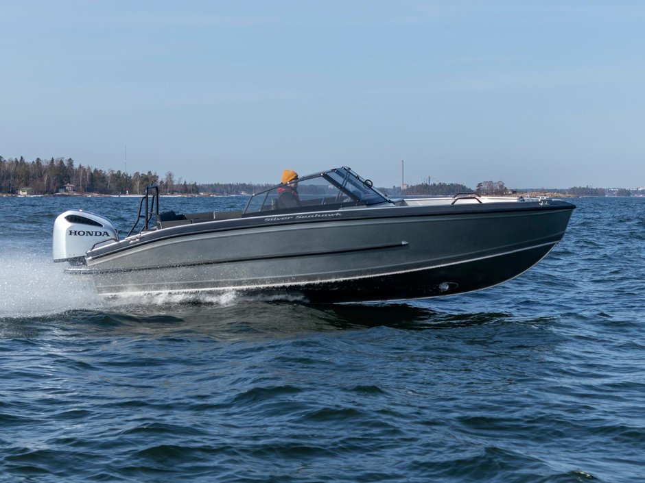 Silver Seahawk BRX – Uusi isompi täysalumiinivene