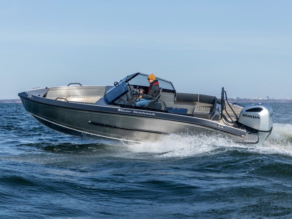 Silver Seahawk BRX – Uusi isompi täysalumiinivene