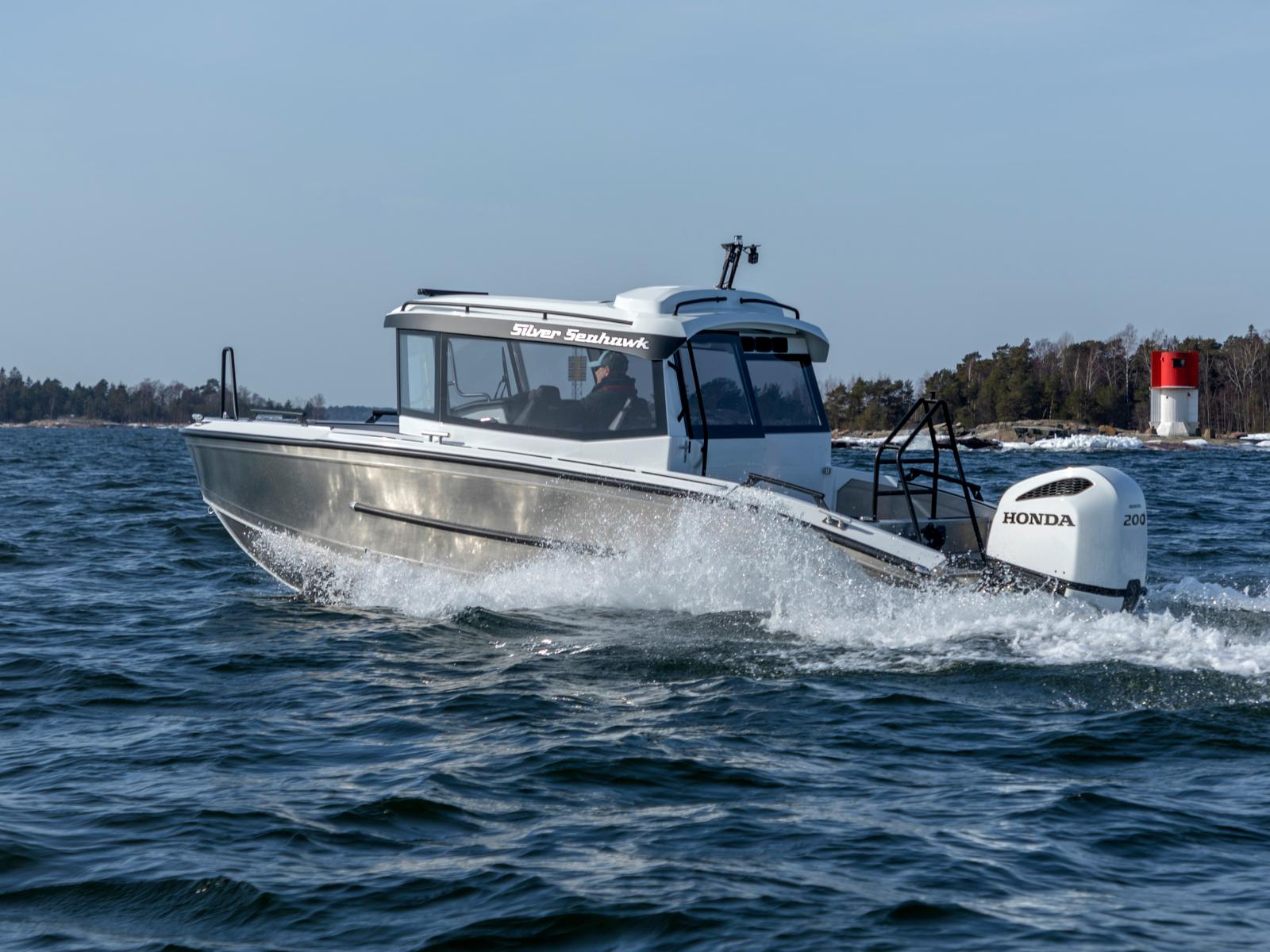 Silver Seahawk Cabin -venepaketit - Alumiiniveneet | X-range - Mallisto ...