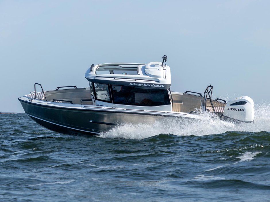 Silver Seahawk Cabin - Uusi alumiininen hyttivene