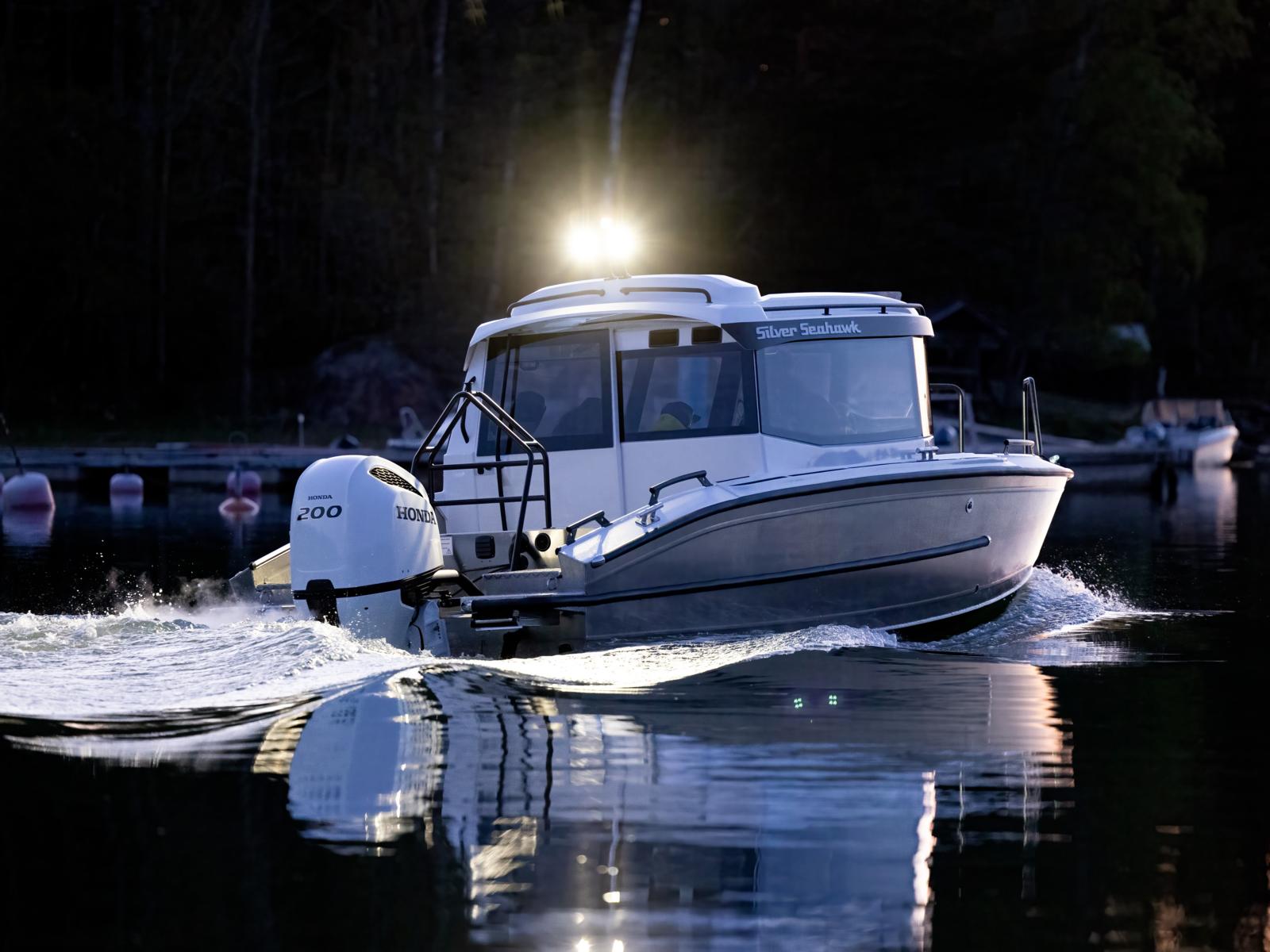 Silver Seahawk Cabin - Uusi alumiininen hyttivene