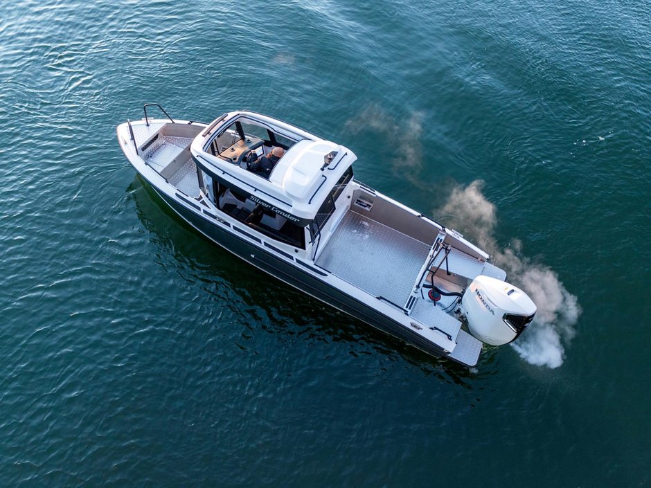 Condor Cabin - en ny, rejäl hyttbåt från finska Silver