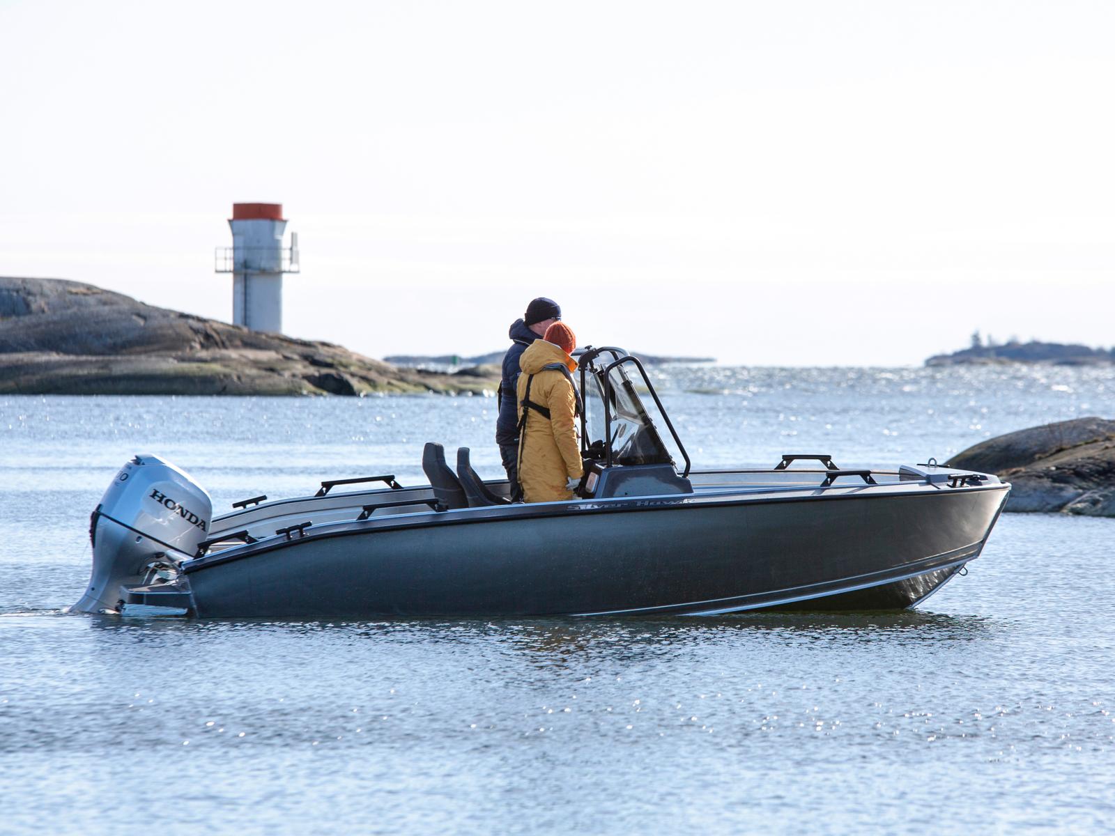 Silver Hawk SCX - Aluminium boats - Model range - Silver