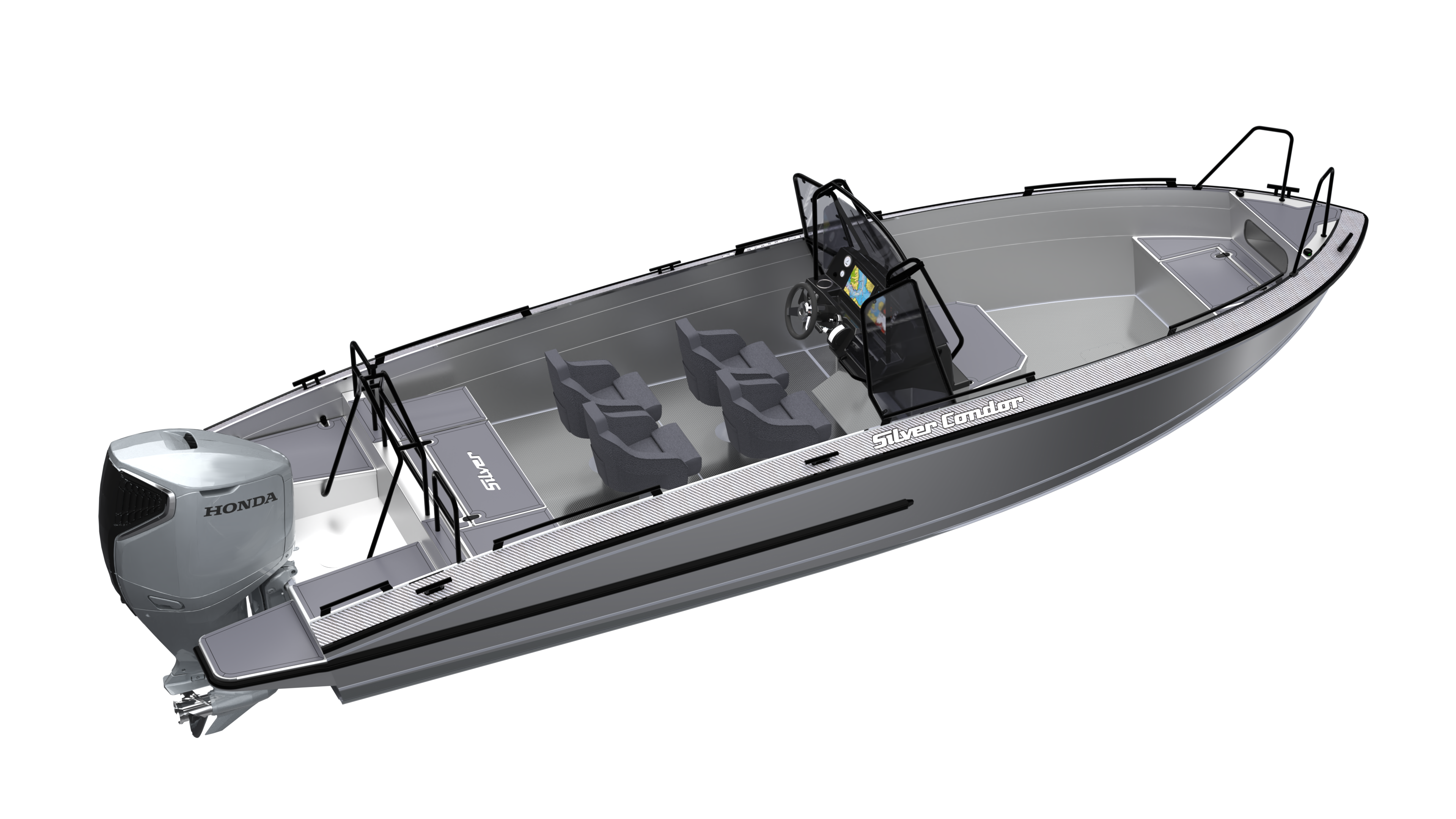 Silver Condor CCX - Aluminium boats - Model range - Silver