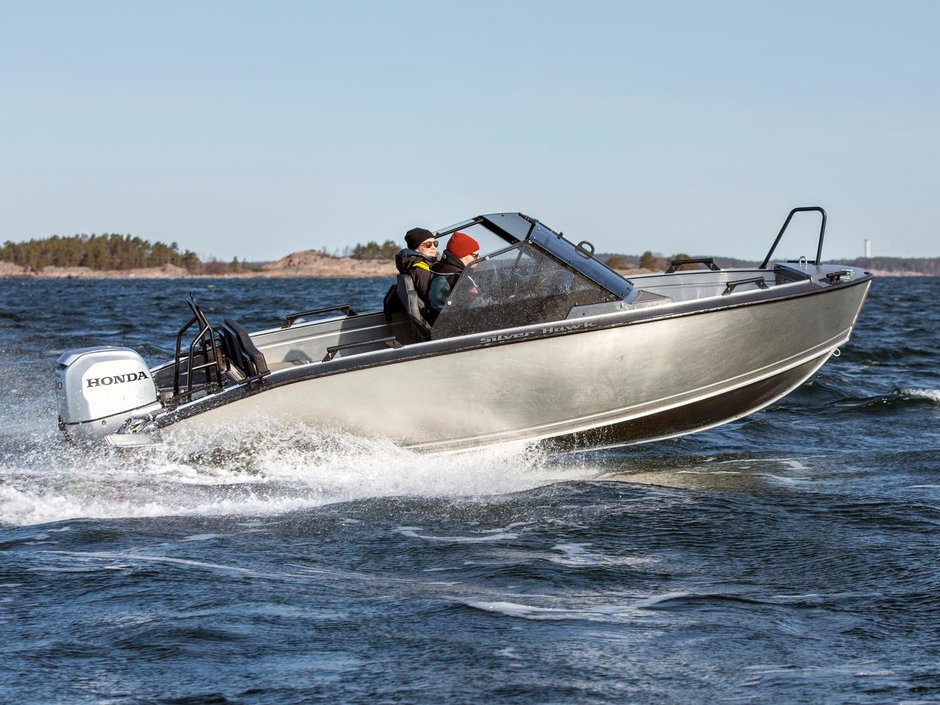 Silver Hawk BRX - Aluminiumbåtar - Båtmodeller - Silver