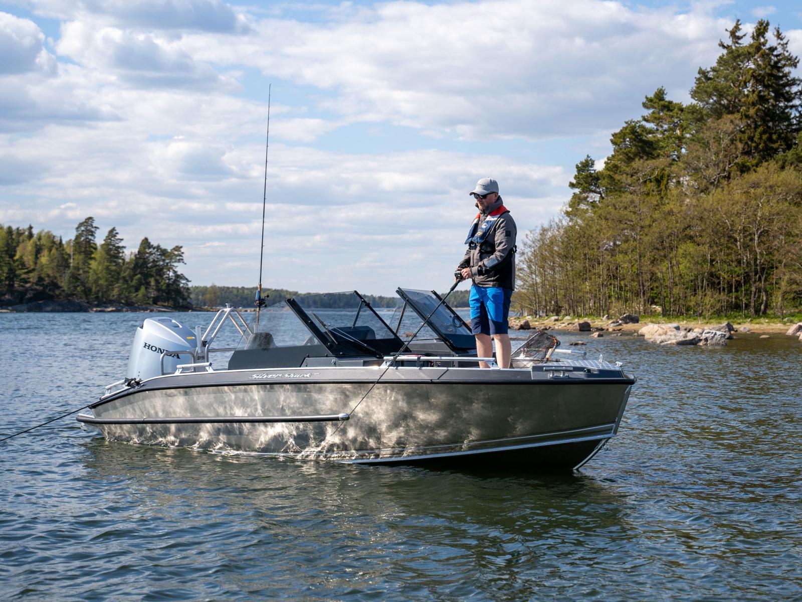 Silver Shark BRX - täysalumiinivene moneen tarpeeseen