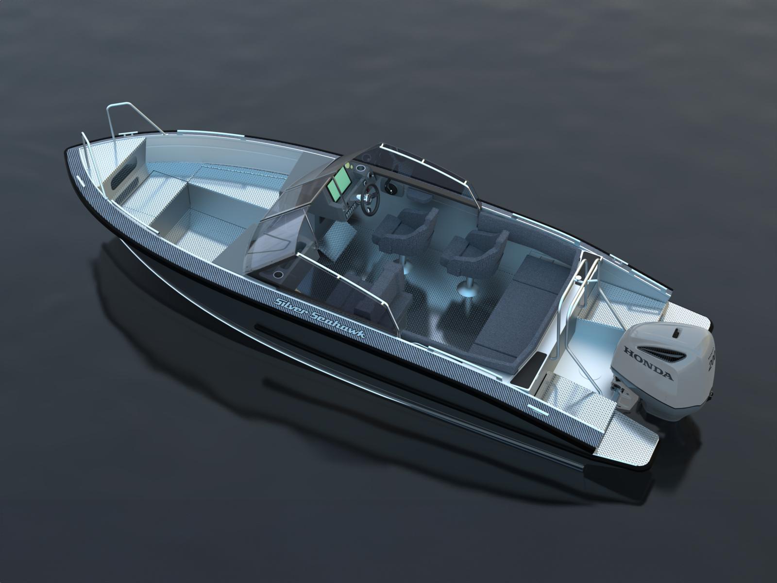 Silver Seahawk BRX -venepaketit - Alumiiniveneet | X-range - Mallisto ...