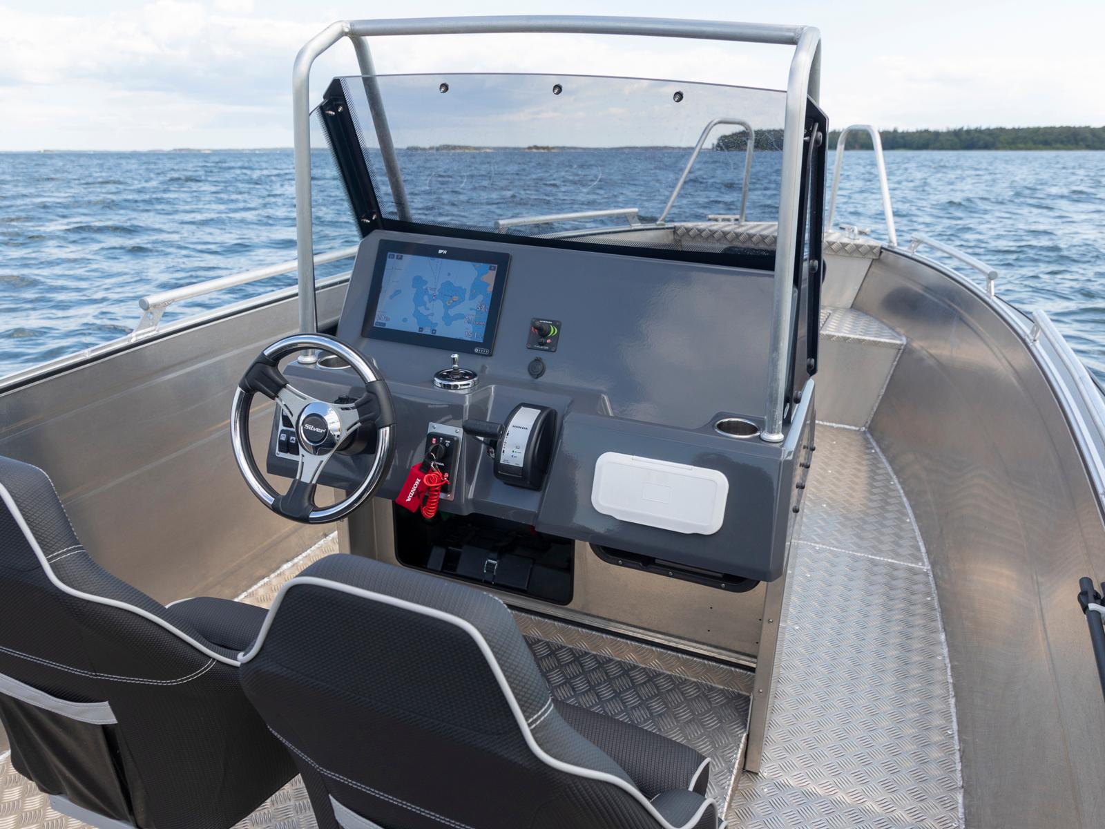 Silver Seahawk CCX - Aluminium boats - Model range - Silver