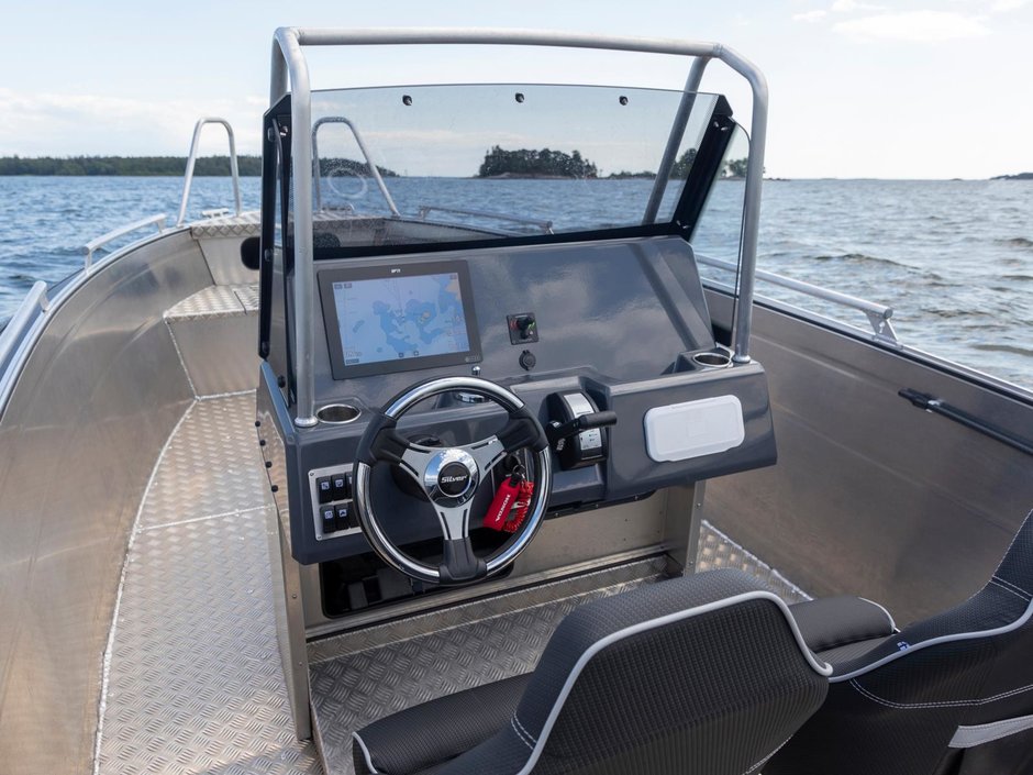 Silver Seahawk CCX - Aluminium boats - Model range - Silver