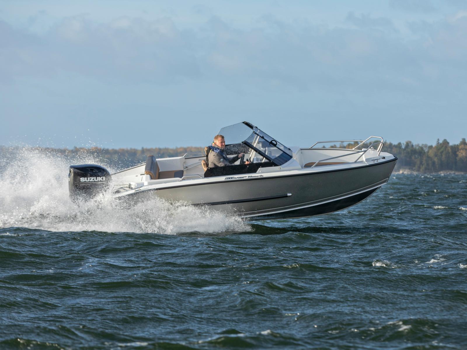 Silver Hawk BR - AluFibre™ boats - Model range - Silver