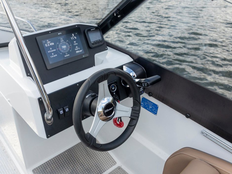 Silver Hawk BR - AluFibre™ boats - Model range - Silver