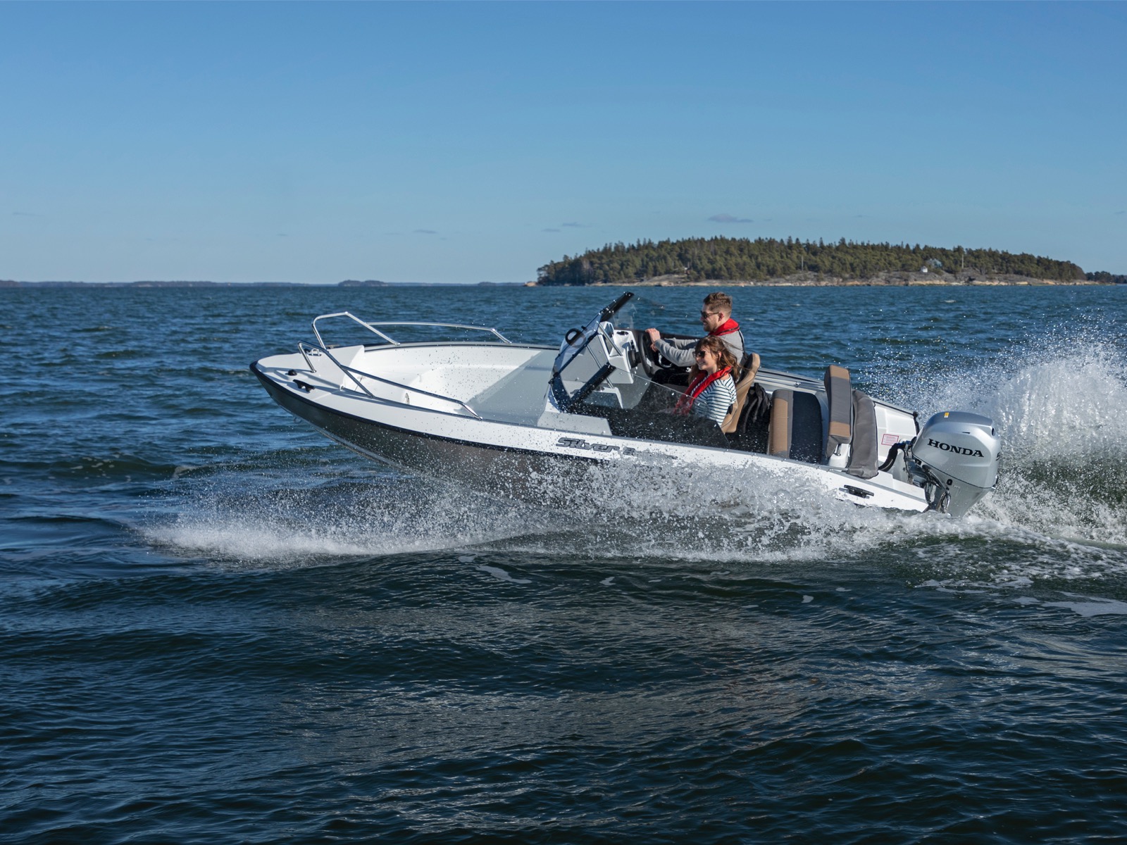 Silver Beaver BR - AluFibre™ boats - Model range - Silver