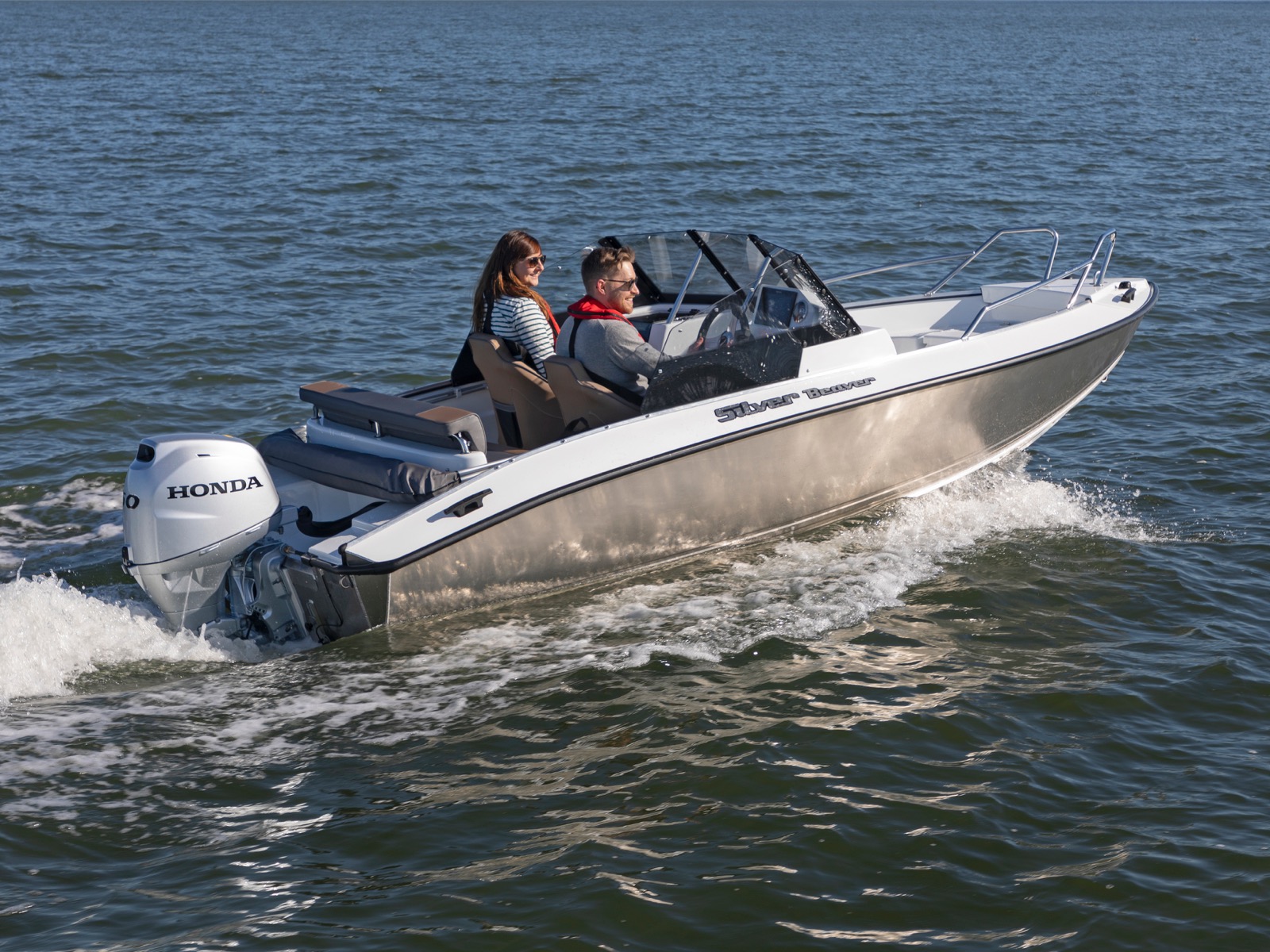 Silver Beaver BR - AluFibre™ boats - Model range - Silver