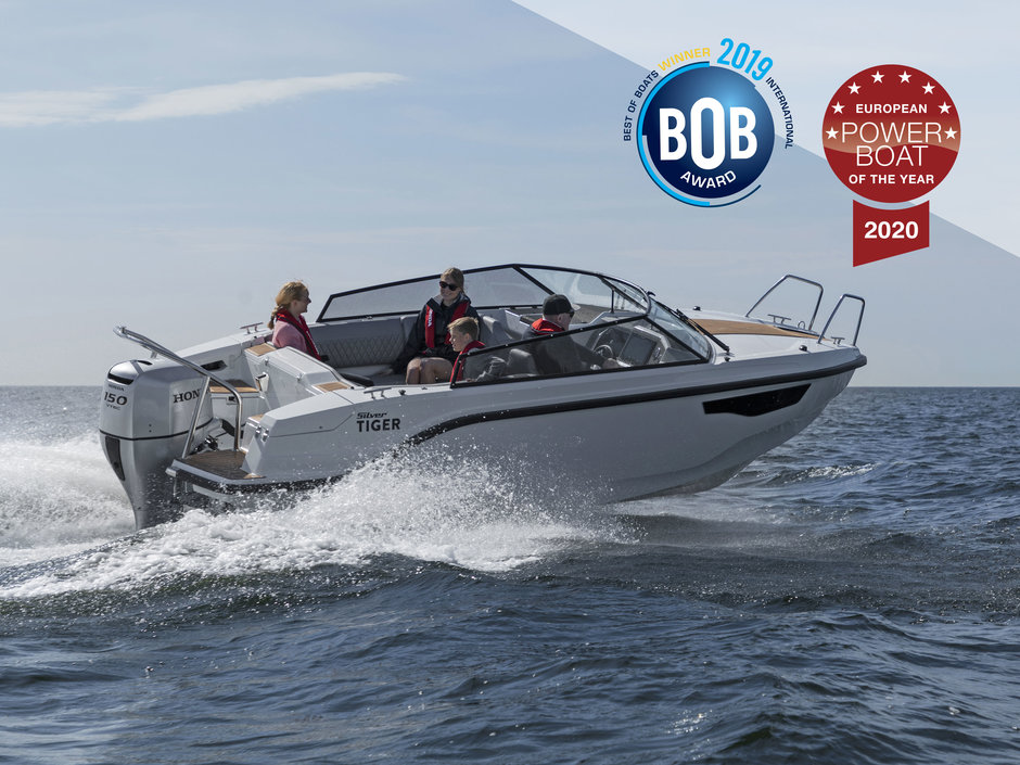 Silver Tiger DC - Fiberglass boats - Model range - Silver